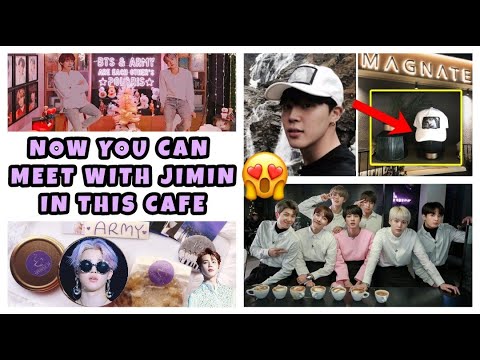 BTS Jimin's Dad's Cafe in Busan 💜 | Tour Inside Magnate Cafe in Hindi ...