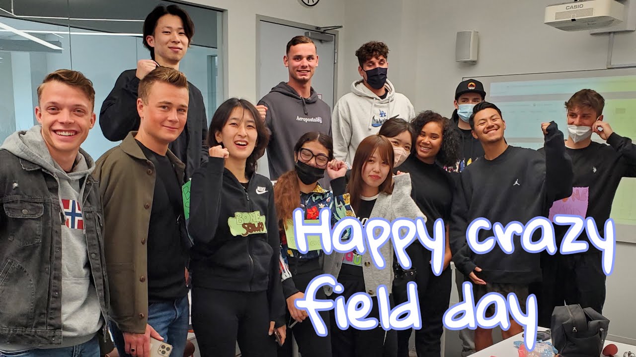 Happy Crazy Field day/ san diego life/ 미국에서 체육대회/ 어학연수 일상/ef 어학연수 ...