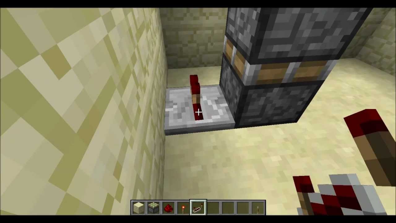 Minecraft Tutorial #6 - Double Piston Extender - YouTube