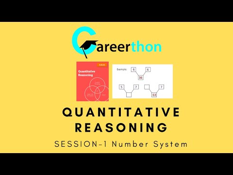 Quantitative Reasoning Session-1- Number System| #careerthon | # ...