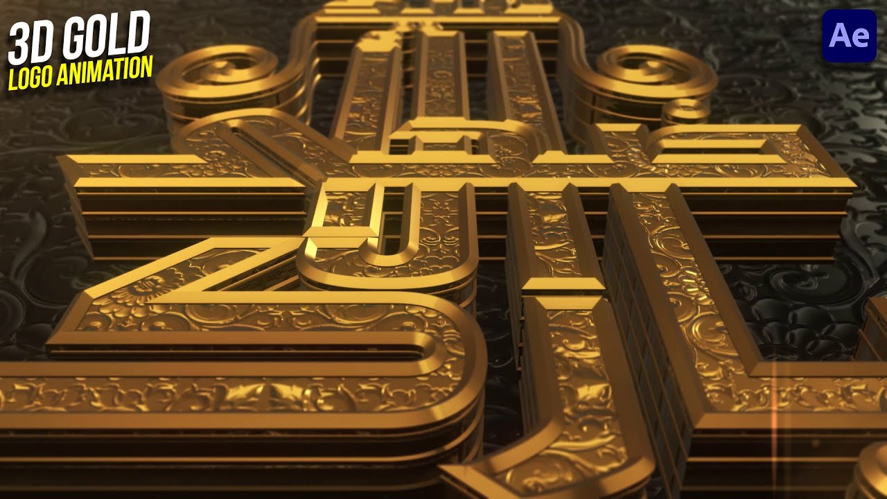 3D Logo Animation Tutorial - After Effects - Element 3D | Shehab - YouTube