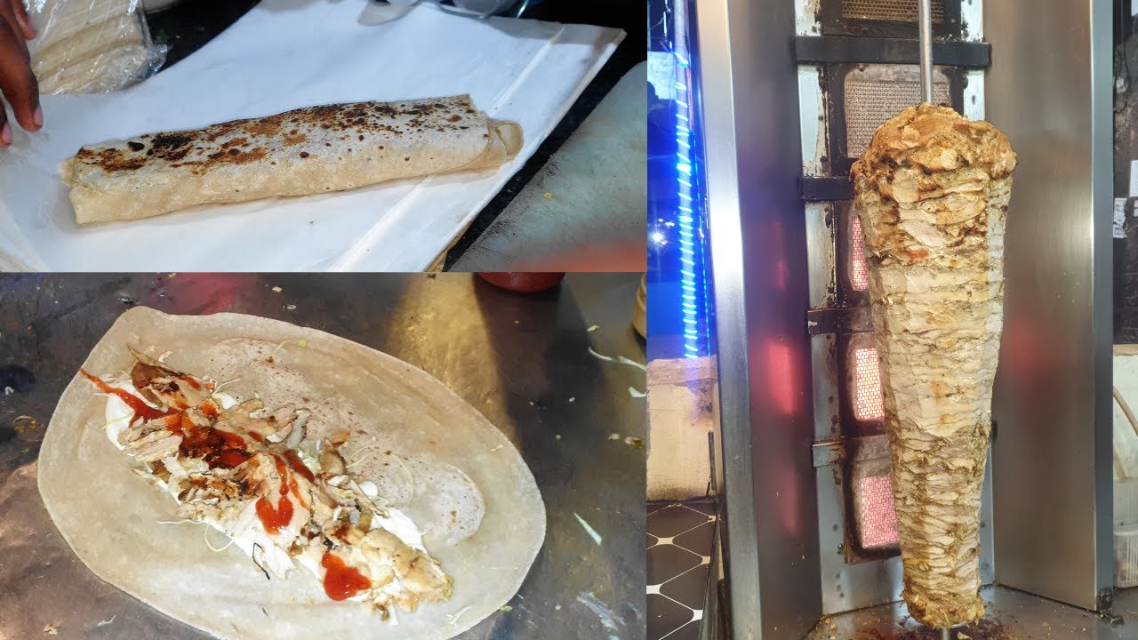 🌯ARBI PARATHA| Pakistani Street Food| Paratha Roll| Chicken Roll ...