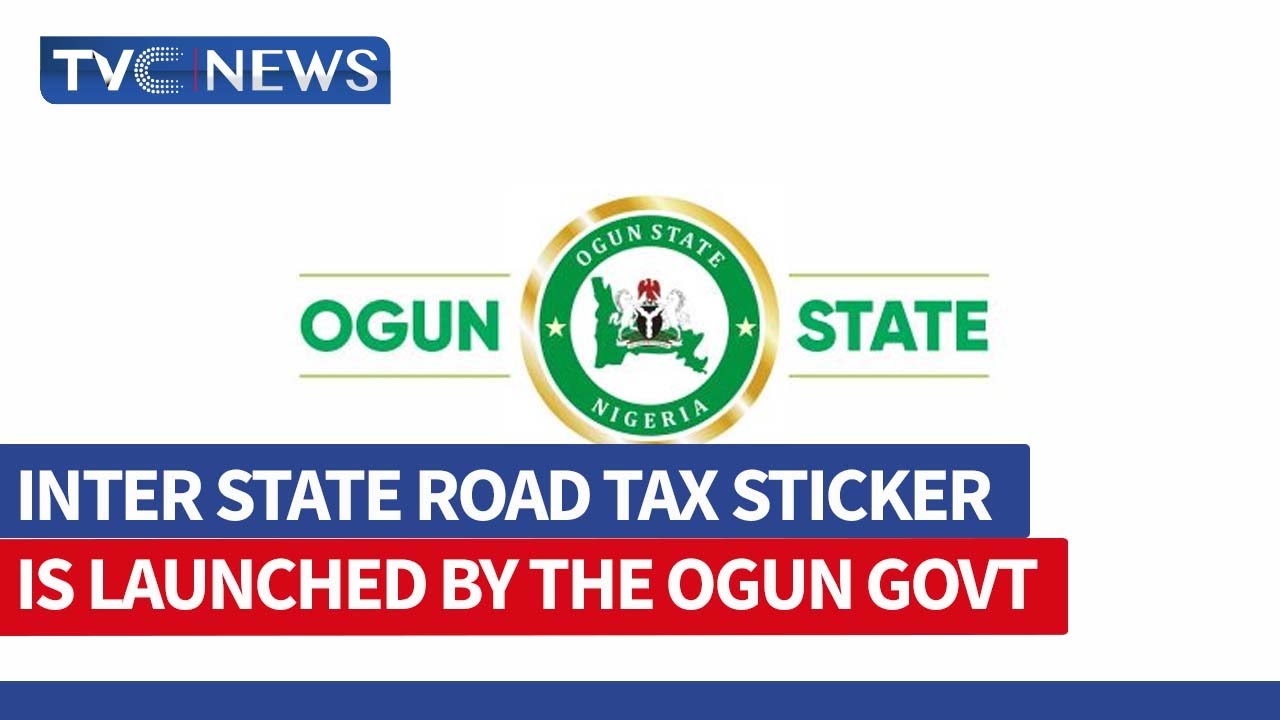 Ogun Govt Introduces Inter State Road Tax Sticker - YouTube