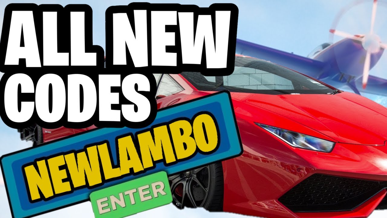 Vehicle Legends Roblox ALL NEW LAMBO CODES (Vehicle Legends Codes ...