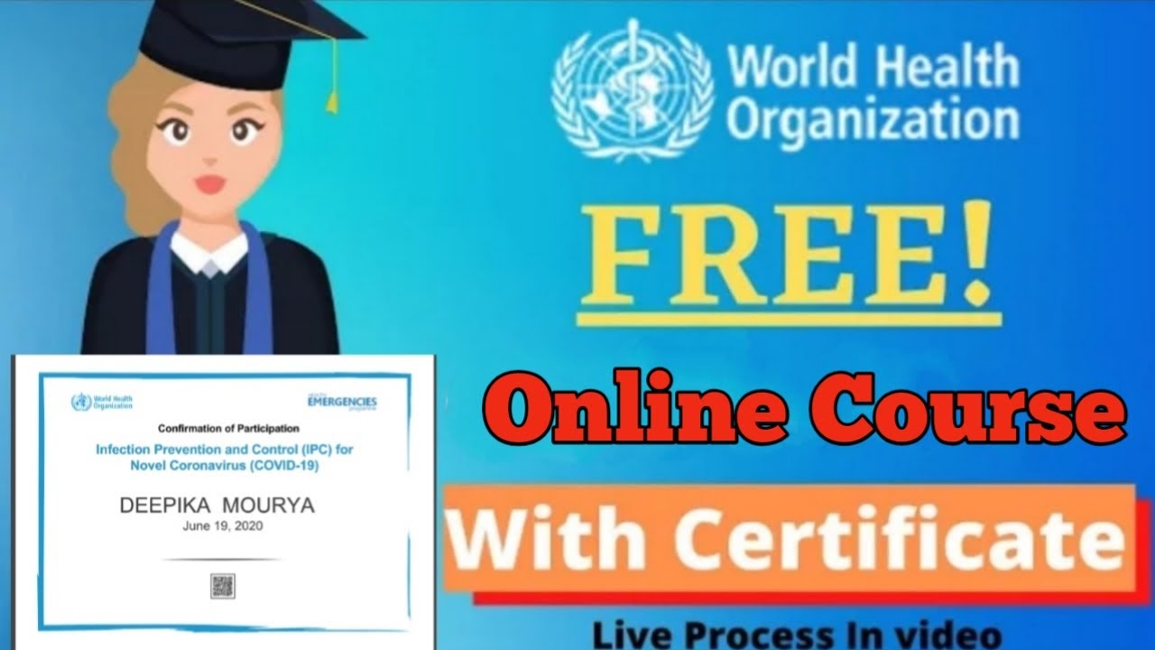 WHO - Free Online Courses With Certificate | Free Verified Certificate ...