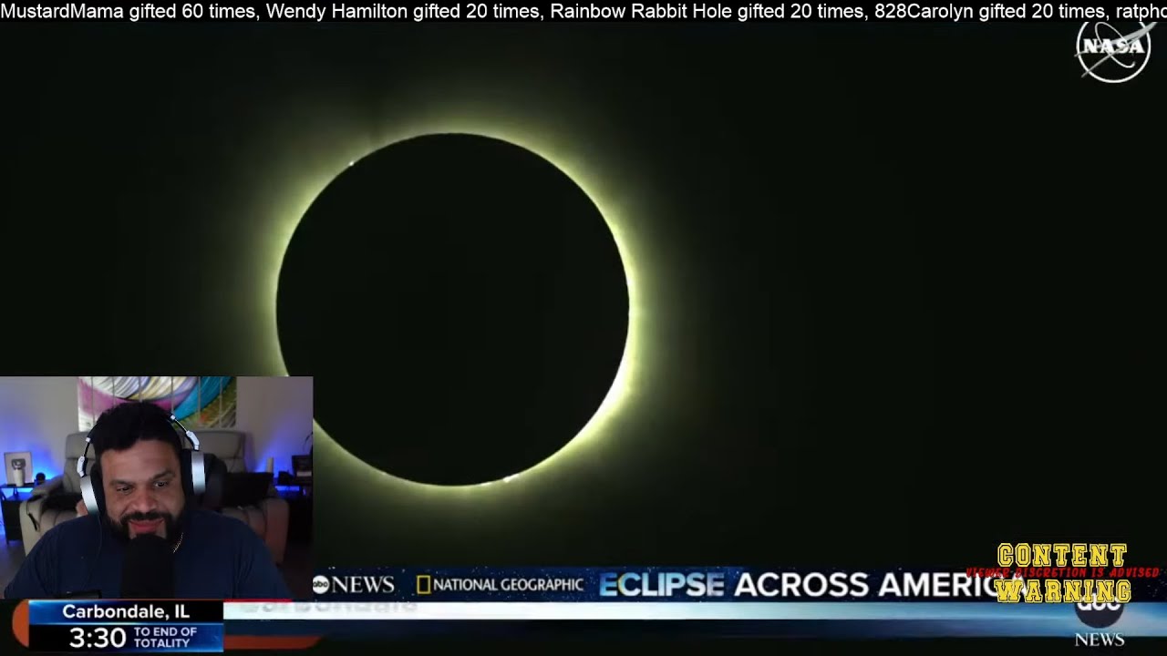 Live View Solar Eclipse | End of the World? #Eclipse2024 - YouTube