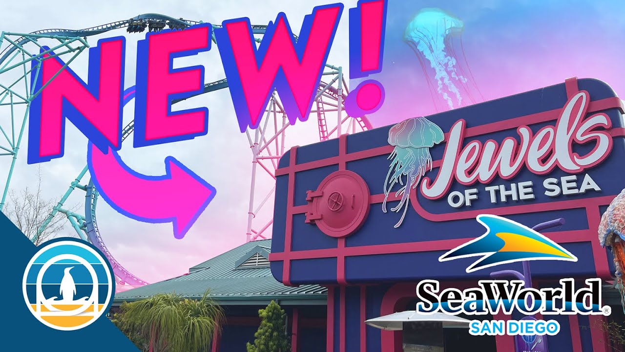 SeaWorld's New INCREDIBLE Jellyfish Exhibit for 2025! | Exclusive ...