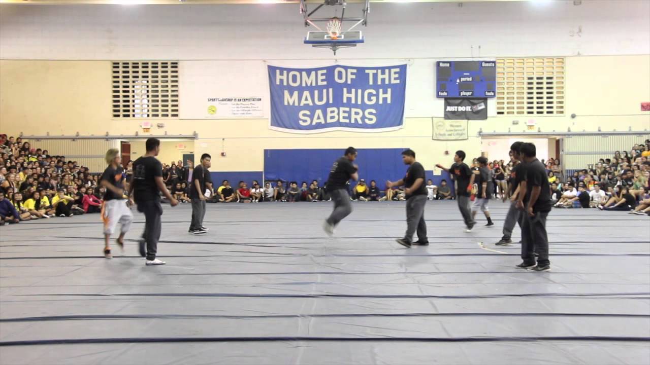 MHS Freshmen Boys Cheerleading - YouTube