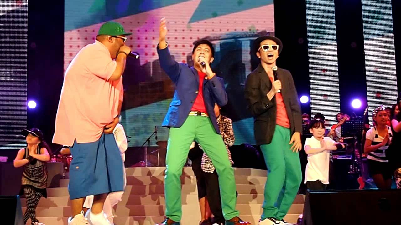 Dick Lee, Najib Ali and Sheikh Haikel at SingaPOP concert 20 Aug 2011 ...