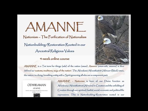 **STARTS TONIGHT** AMANNE: Nationism - Purification of Nationalism