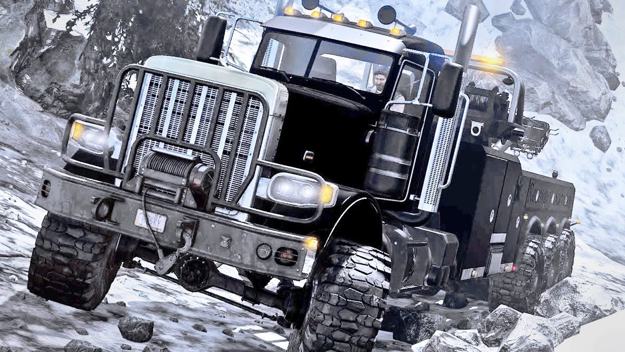 Peterbilt 389 Heavy Wrecker | Recovering Services in SnowRunner - YouTube