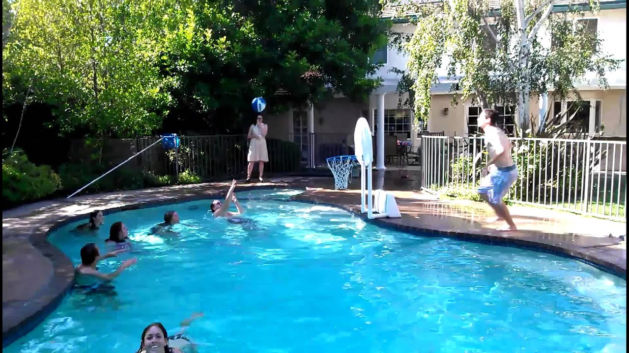 Jeff and Kim's pool party - YouTube