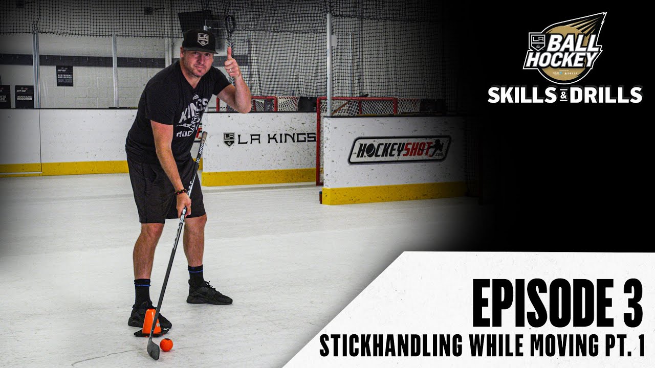 Skills & Drills | Stickhandling While Moving - YouTube