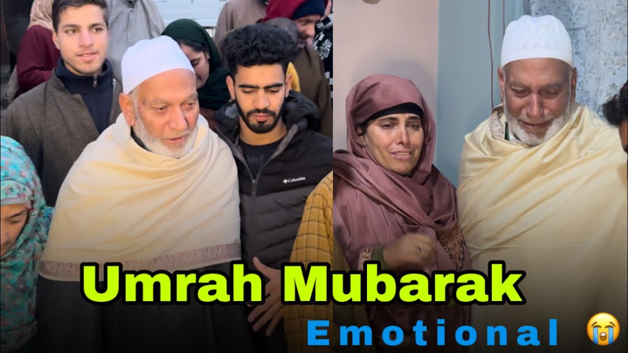 Umrah Mubarak Emotional video 😭Father and son - YouTube