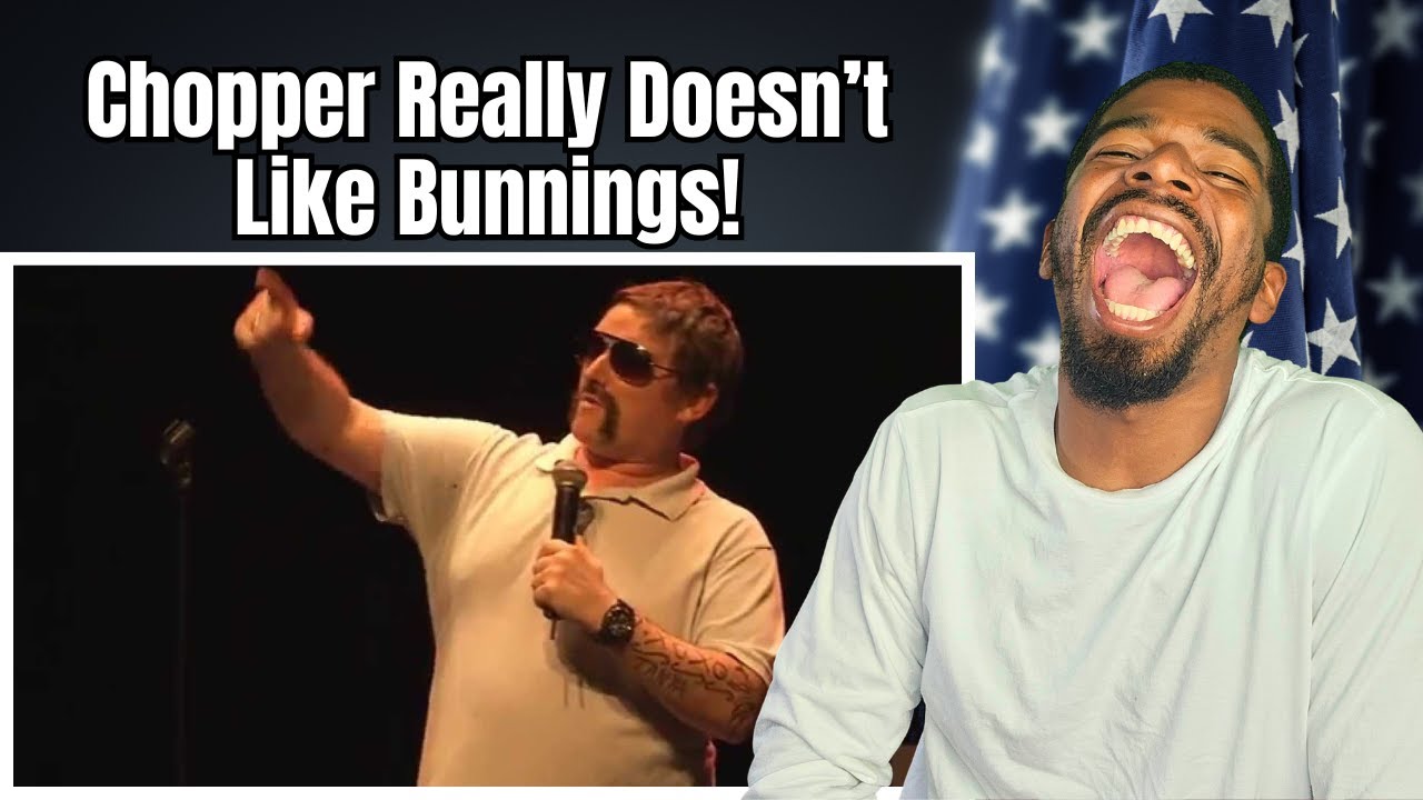 Chopper Reid's (S)hitlist - #1 Bunnings | American Reacts - YouTube