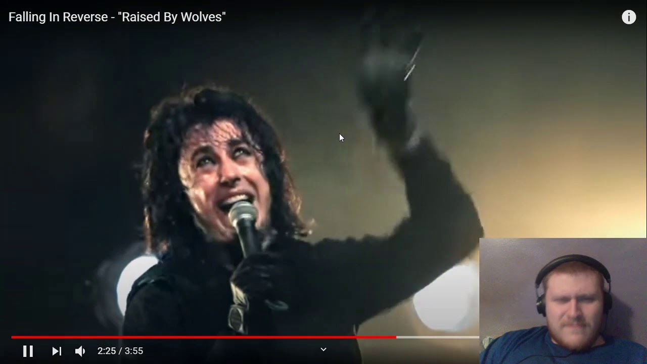 Reaction to Falling In Reverse - "Raised By Wolves" - YouTube