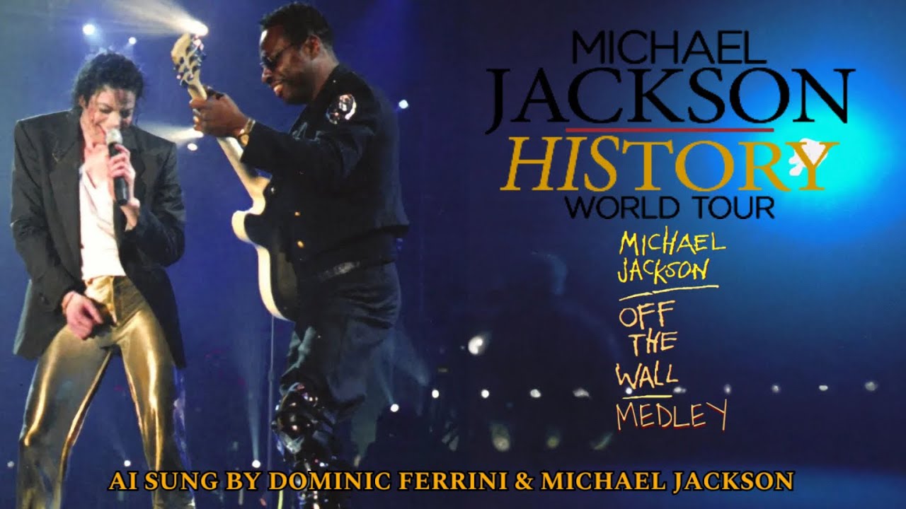 Michael Jackson I Off The Wall Medley I History Tour AI Live Soundalike ...