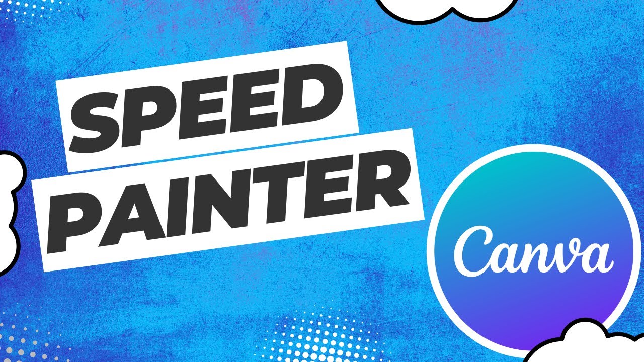 How to use Speed Painter in Canva - YouTube