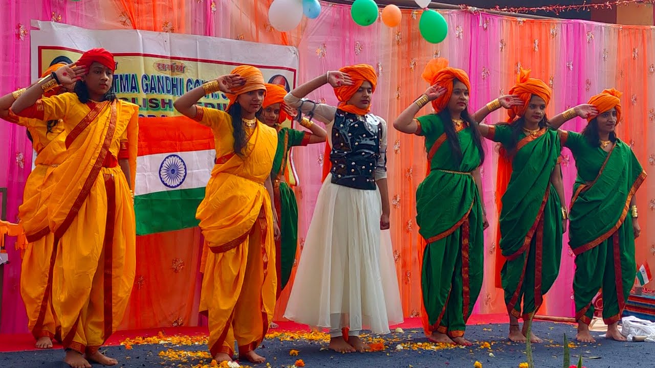 JHANSI KI RANI DANCE STORY, REPUBLIC DAY DANCE, MGGS THARODA GOVT ...