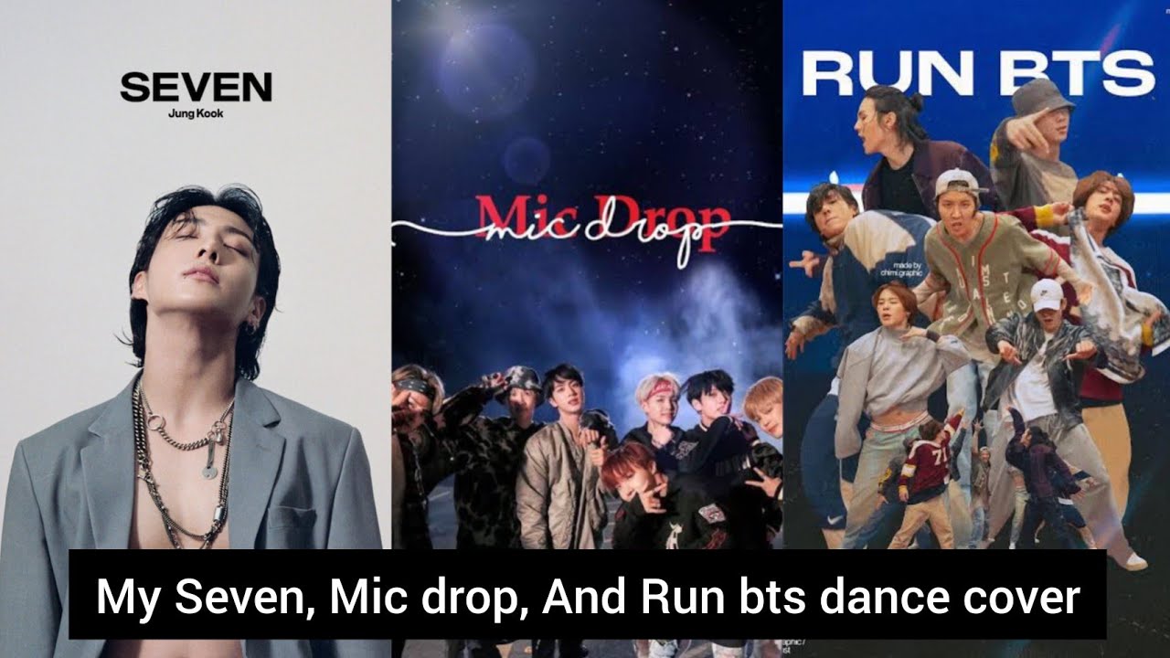 Seven, Mic drop and Run bts dance cover by Nupudoll *Watch till the end ...
