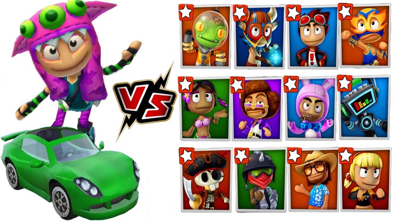 Beach Buggy Racing 2 Gameplay | Mikka vs All Characters - YouTube