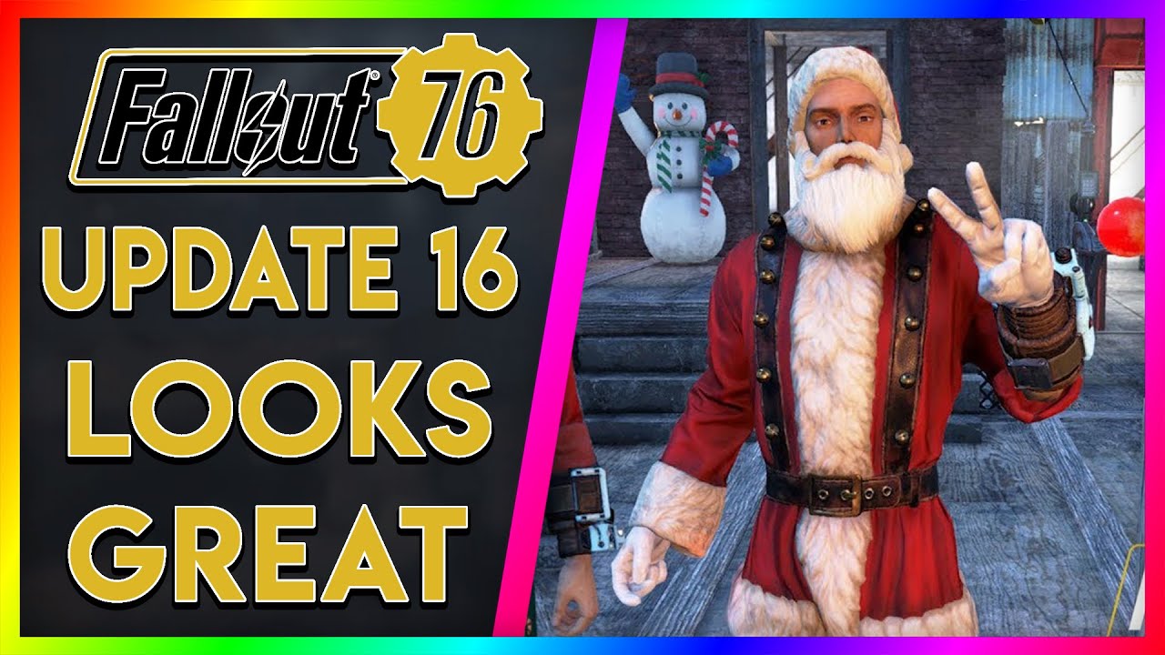 Fallout 76 Patch 16 Looks Amazing! | Holiday Scorched, Nuclear Winter ...