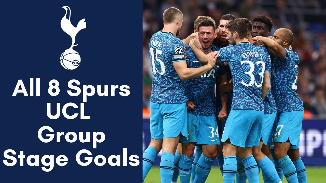 All 8 Tottenham Goals UCL Group Stage 2022/2023 - YouTube