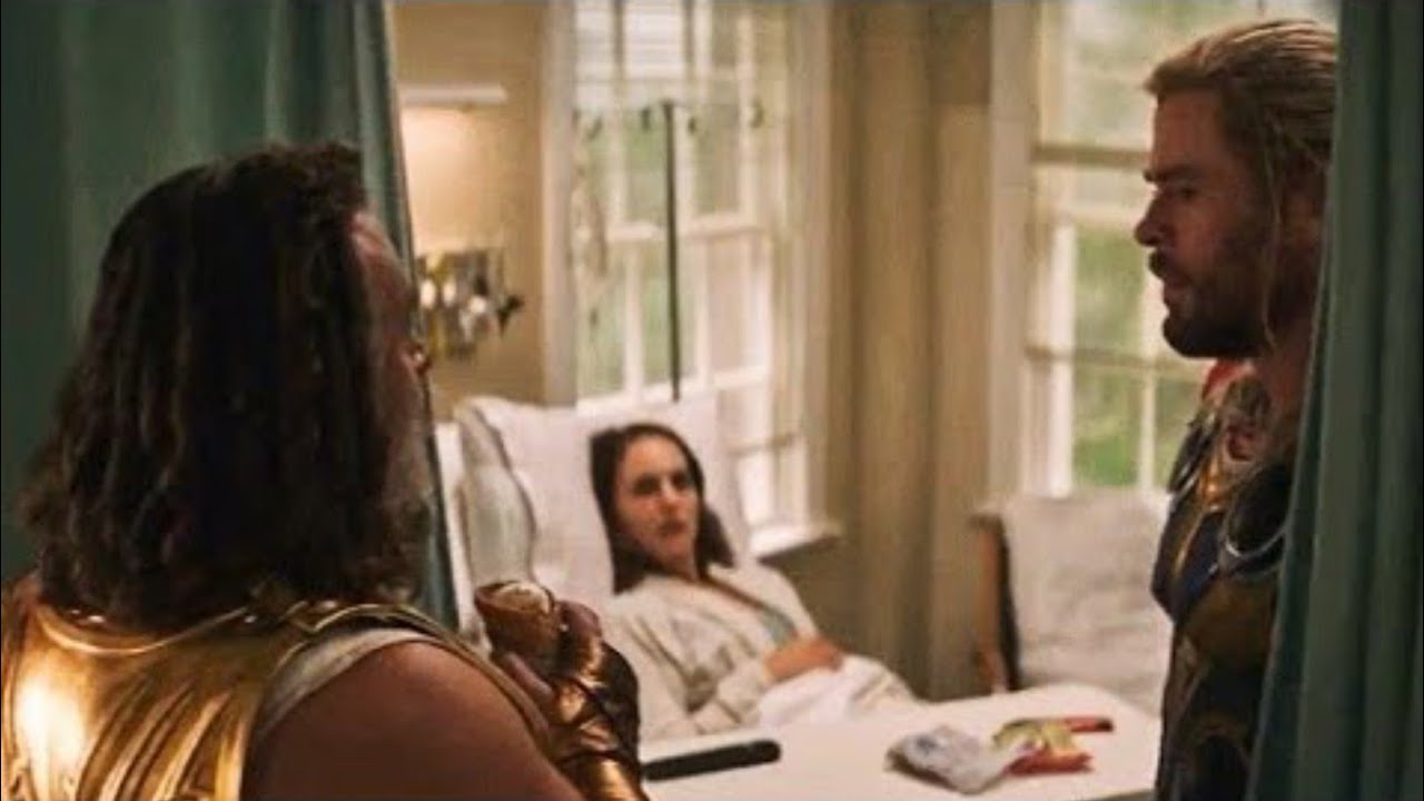Thor Love and Thunder DELETED Scene Explained | Zeus in Hospital With ...
