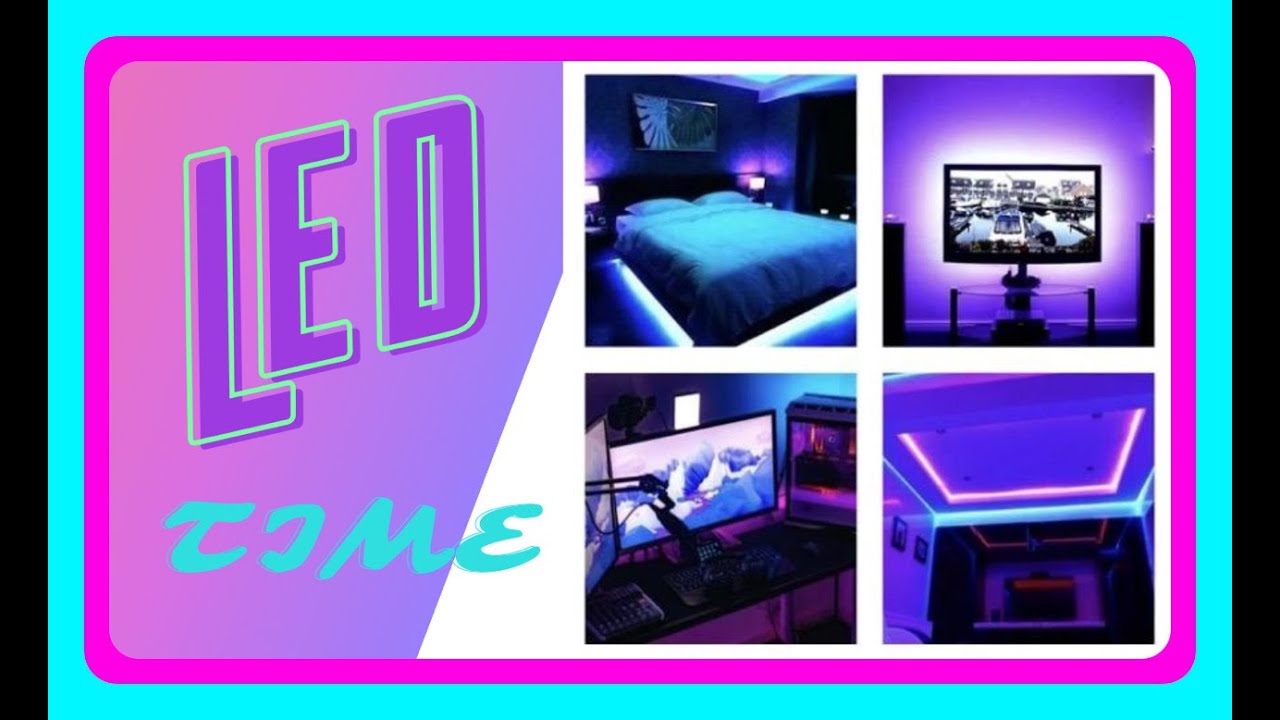 ADDING SOME LED STRIPS TO MY TV STAND TO BRING A GLOW IN THE BACK ON ...