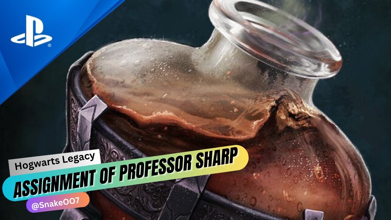 Hogwarts legacy Assignment of professor sharp Gameplay Walkthrough ...