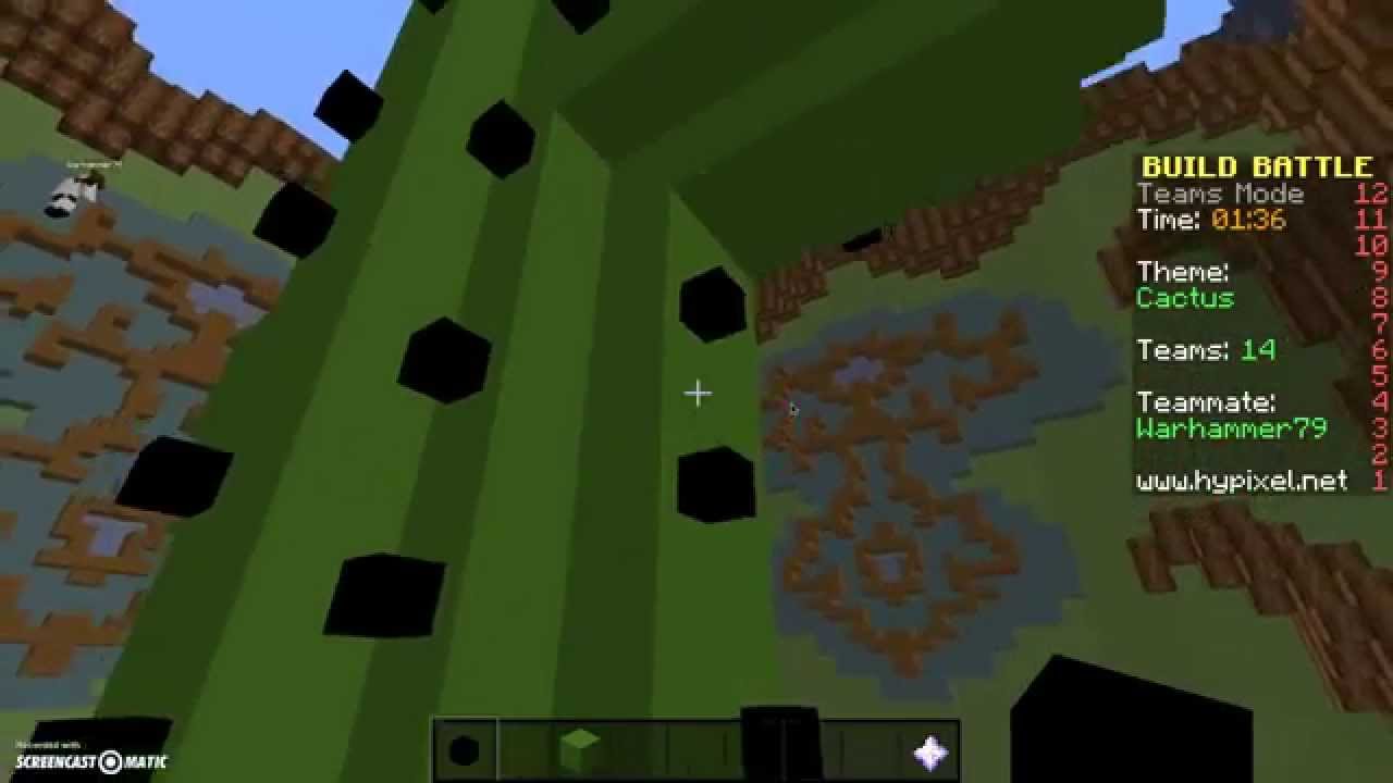 Build Battle Teams: GIANT CACTUS! - YouTube