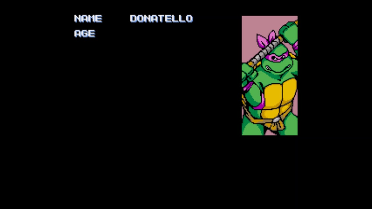 TMNT ARCADE GAME INTRO Teenage Mutant ninja turtles - YouTube