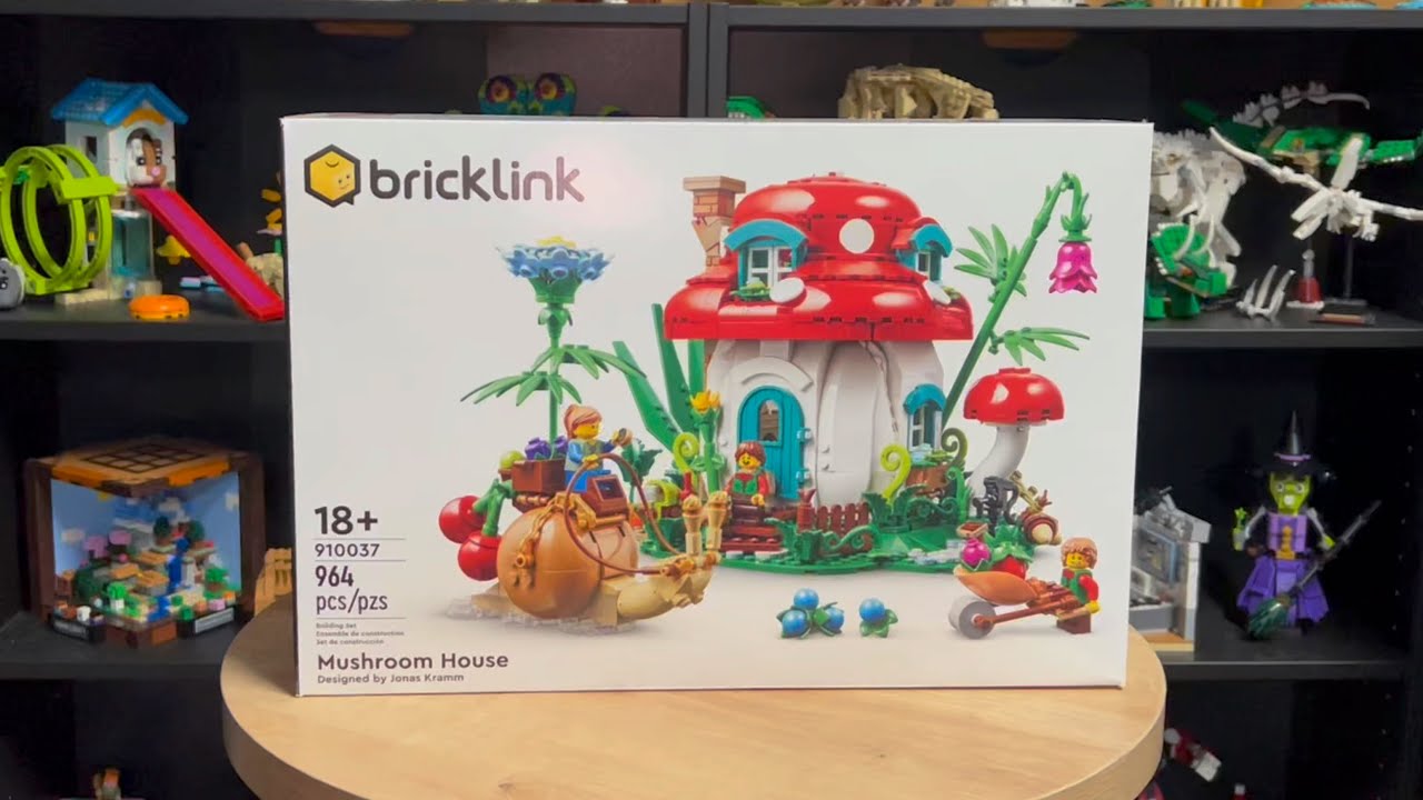 Detailed Look At The LEGO Bricklink Mushroom House! 🍄 - YouTube