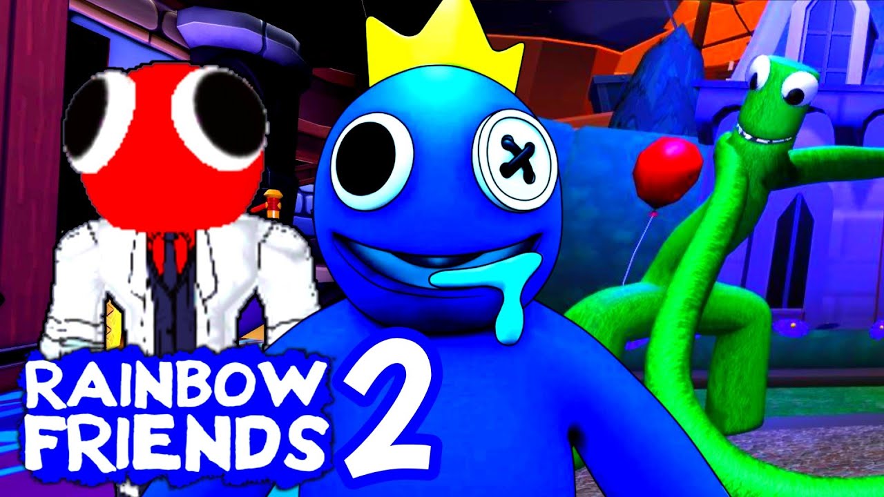 RAINBOW FRIENDS 2 FINALLY IS HERE 😃 Playing the NEW CHAPTER - First ...