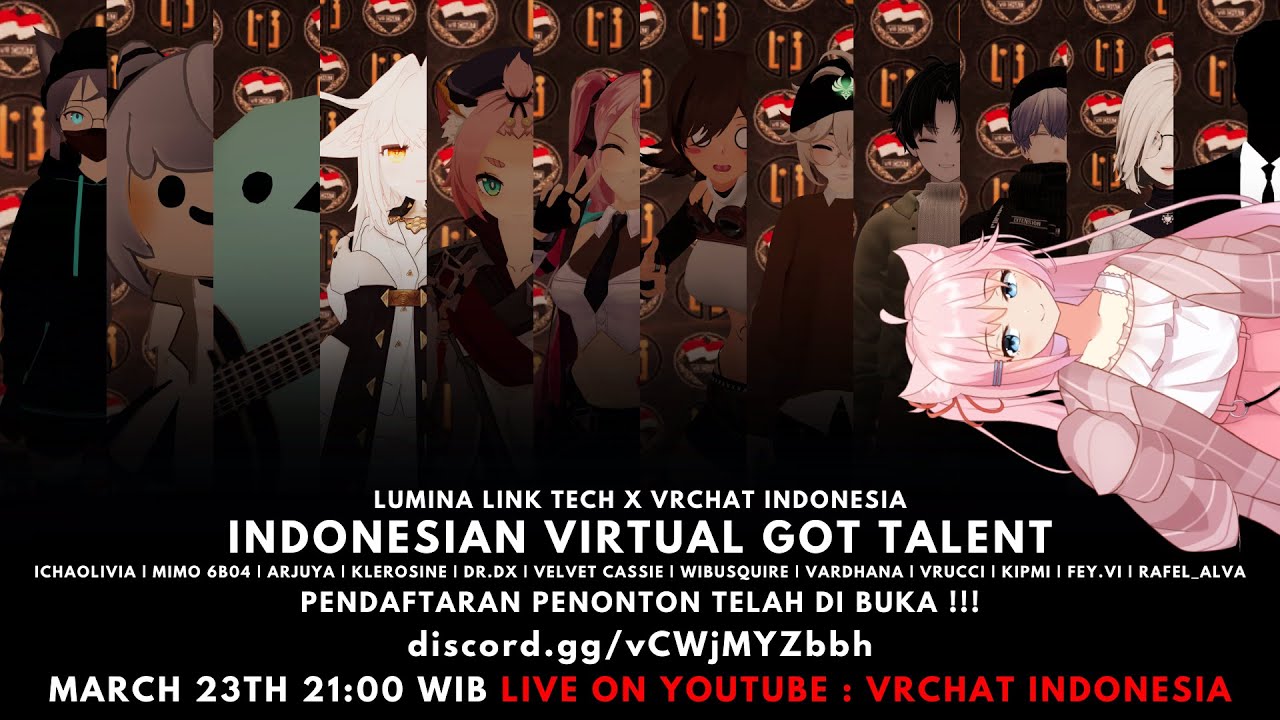 【VRCHAT】Indonesian Virtual Got Talent! | [VTUBER INDO] - YouTube
