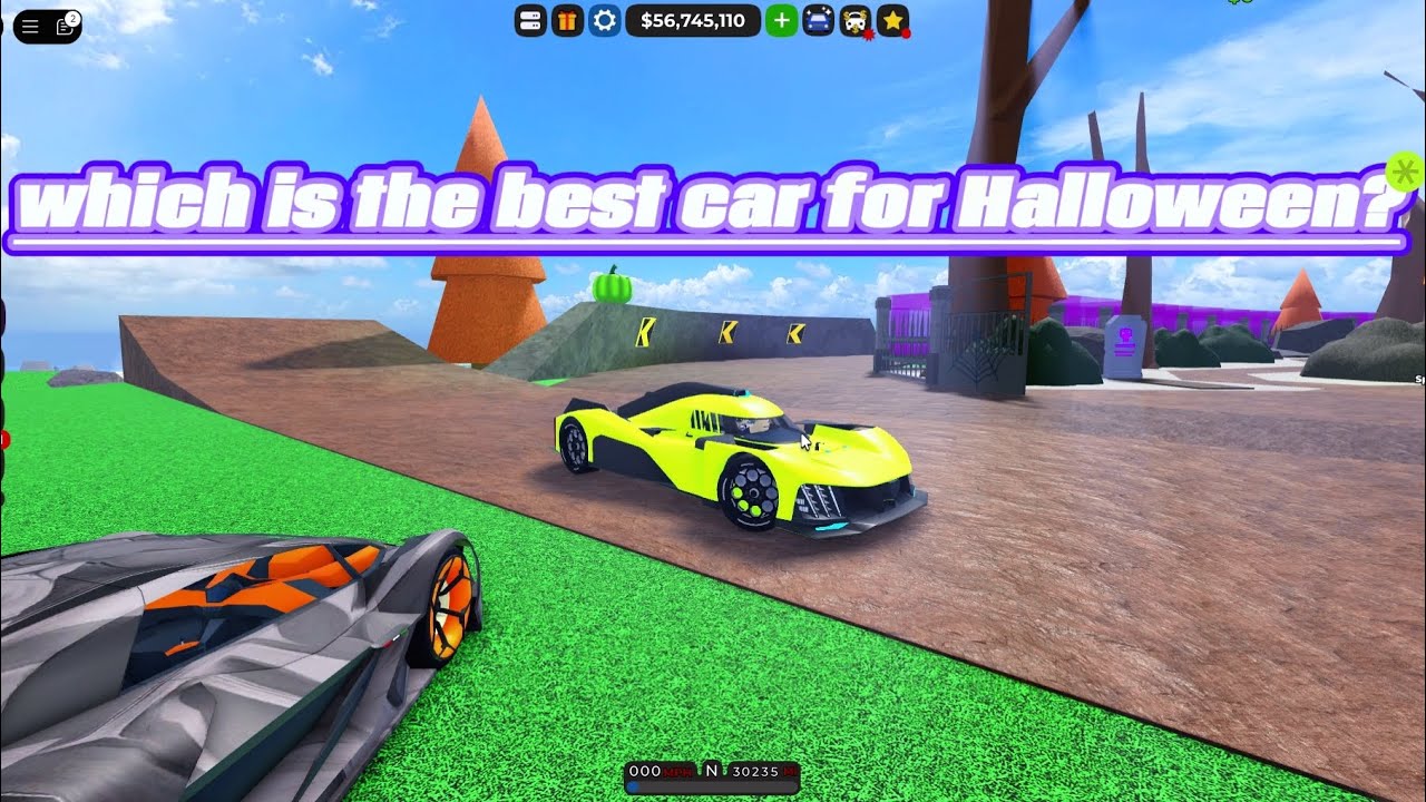 which is the great car for Halloween race? - YouTube