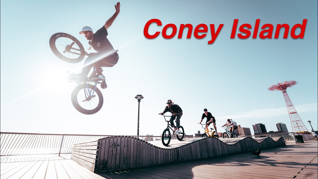 Riding BMX at NYC's Best Beach - YouTube