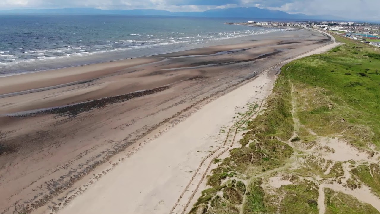 Stevenston Beach fencing - YouTube