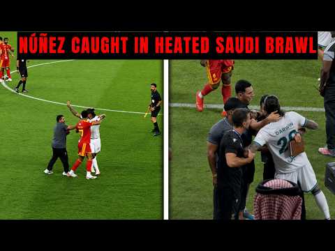 Darwin Nunez CAUGHT IN HEATED SAUDI BRAWL!