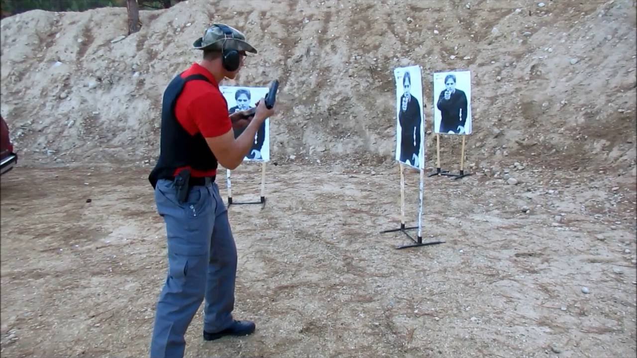 Fast Shooting 3 Targets 4rds Each - YouTube