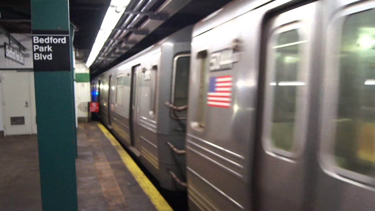 First Brighton Beach Bound B Train In Service At Bedford Park Blvd ...
