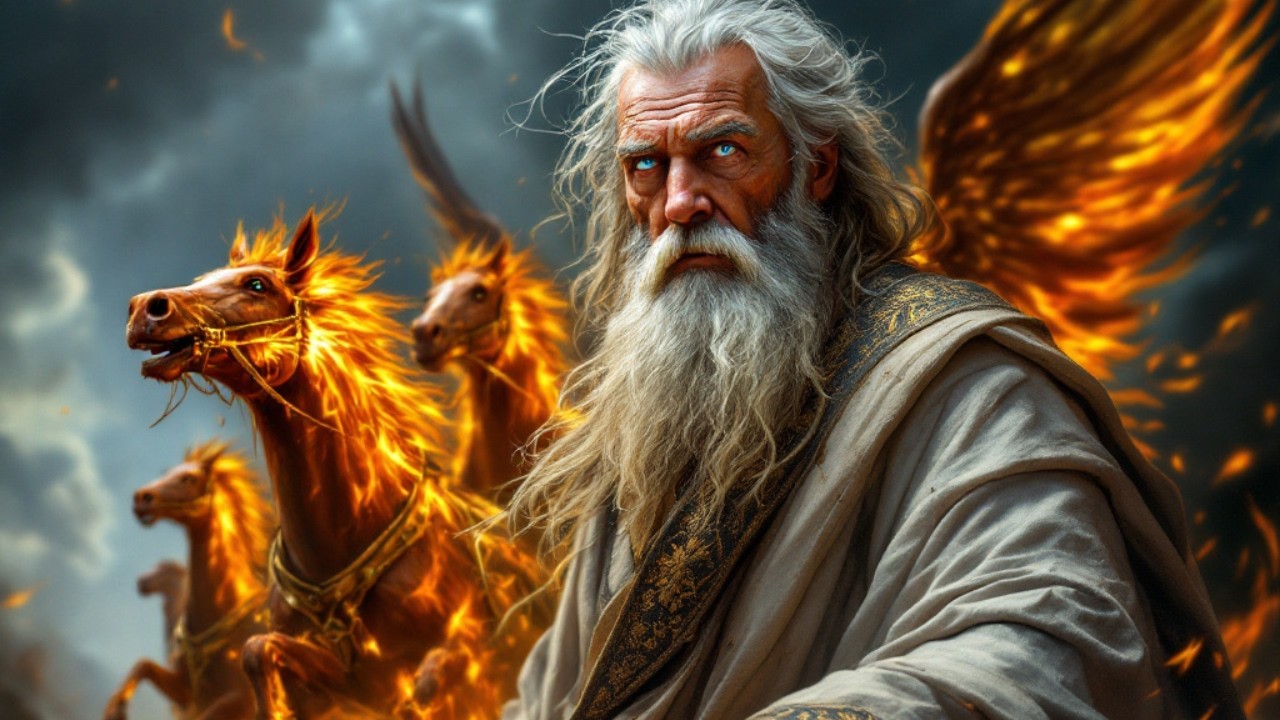 He Was Carried To Heaven By A Chariot Of Fire! Bible Stories Unfolded ...