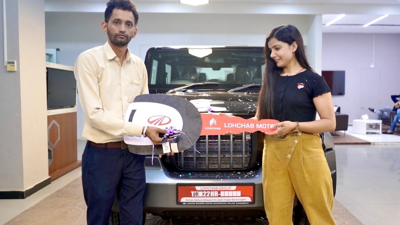 Finally New Mahindra Thar Delivery 😍🥳 - YouTube
