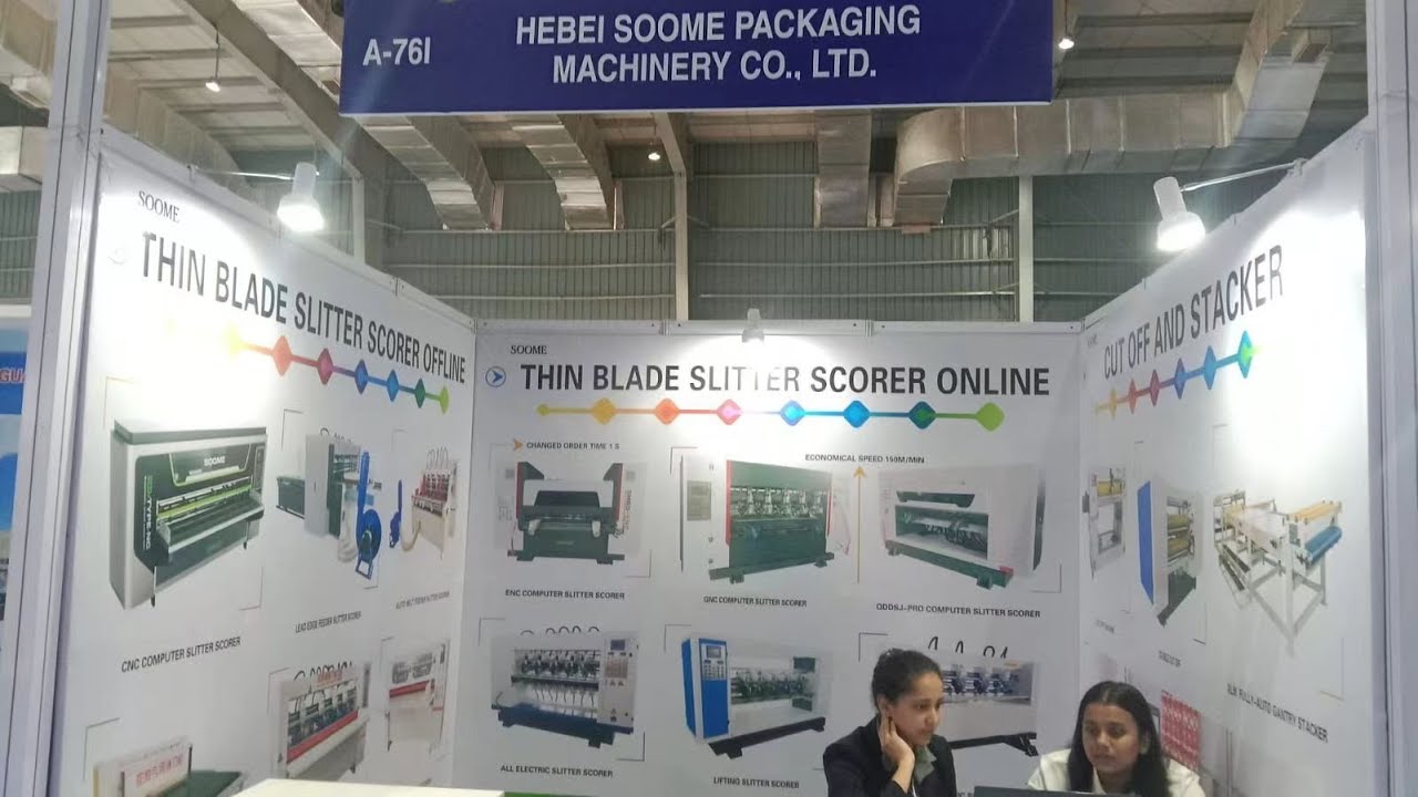 CNC Slitter Scorer Machine - YouTube