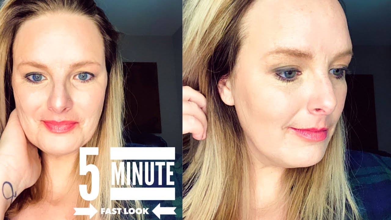 5 Minute Fast No Makeup Look Youtube