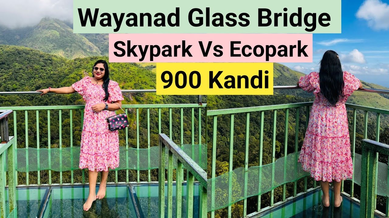 900 Kandi Glass Bridge Wayanad/Telugu Travel Vlogs/Kerala Tour In ...