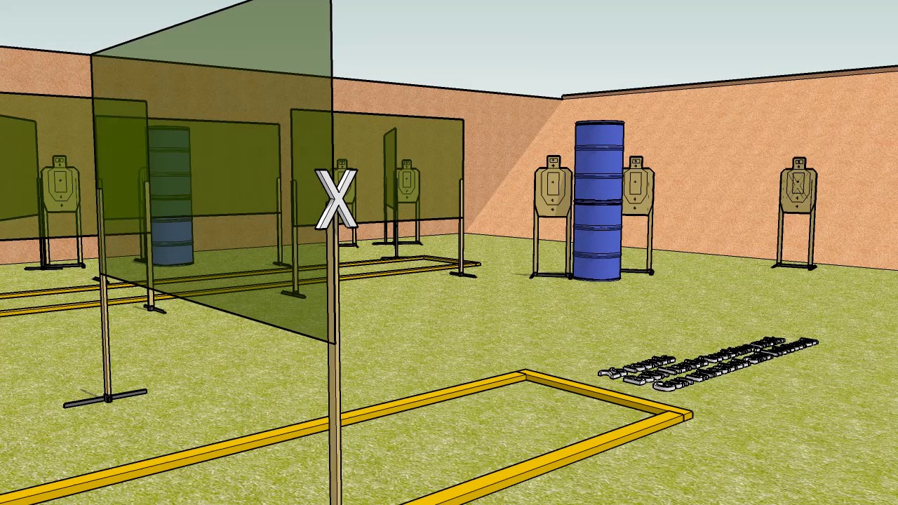 Glide | USPSA Stage Design | SketchUp - YouTube