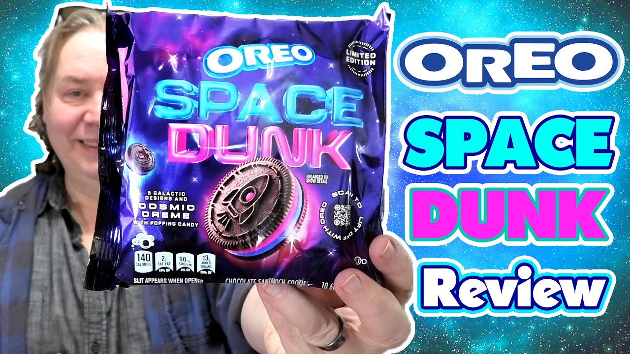 Oreo SPACE DUNK with Cosmic Creme and Pop Rocks - Real Review! - YouTube