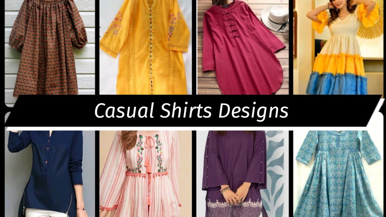 Casual Shirts Designs| Decent Shirt designs| Casual wear| 2023 ...