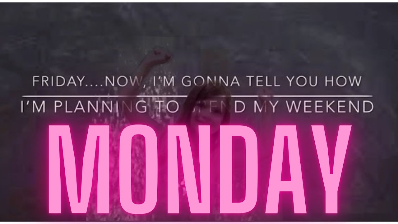 Monday dance video - YouTube